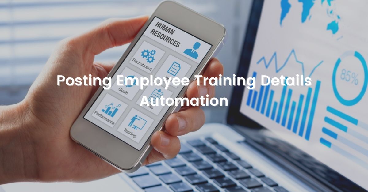 Posting Employee Training details automation case study | Featsystems